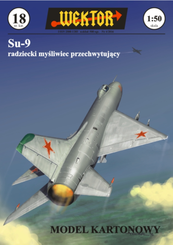 Wektor 18 Su-9 radziecki myśliwiec przechwytujący