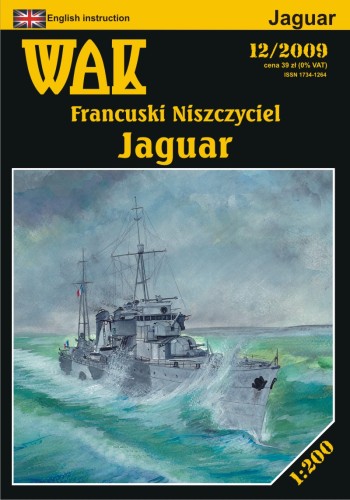 WAK 12-2009 Francuski Niszczyciel Jaguar
