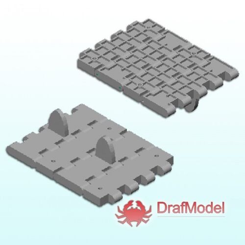 Orlik 066-070gplus T-34/VT-34/JT-34 - Laser Cutting Caterpillars (Plus Version)