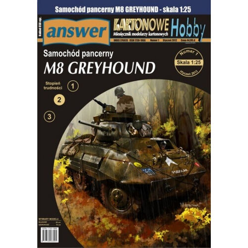 Answer KH-11-2013 M8 Greyhound - Armored Car
