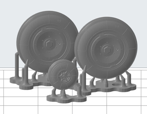 Answer MSM-044-KOL Mi-2 - Wheels