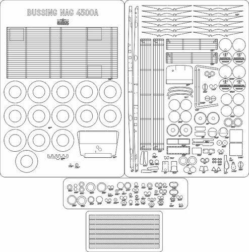 Answer KH-05-2024-SZK Büssing-NAG 4500A - Laser Cut Frames, Details