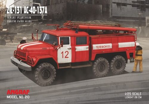 Angraf 210 ZIŁ-131 AC-40-137A - Soviet Firetruck