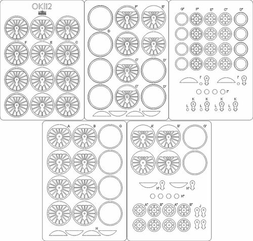 Answer ANG-257-SZK02 OKI 12 - Wheels