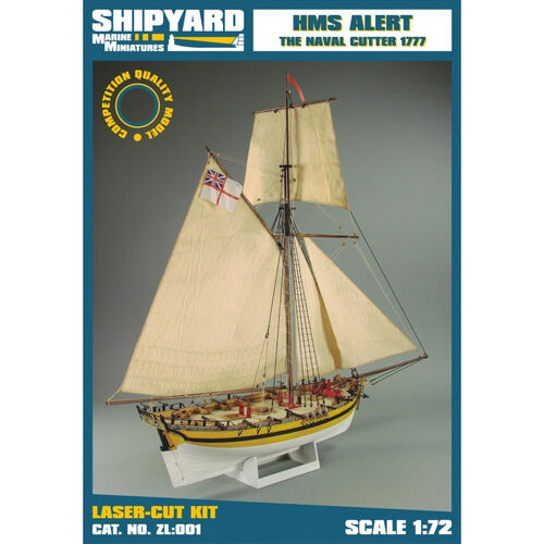 ShipYard ZL001 HMS Alert - The Naval Cutter 1777