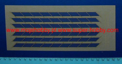Modelik _AKC_A40 Reling skośny 4-rzędowy 100 cm
