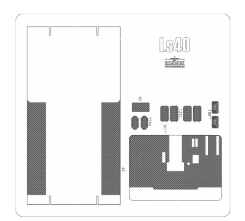 Answer ANG-226-SZK03 Ls40 - Engraved Platforms, Plates