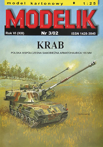 Modelik 03_02 KRAB POLISH CONTEMPORARY CANNON 155MM
