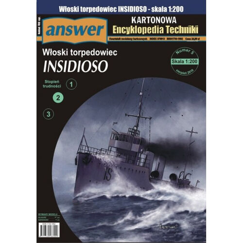 Answer ET-08-2010-01 Insidioso - Italian Torpedo Boat