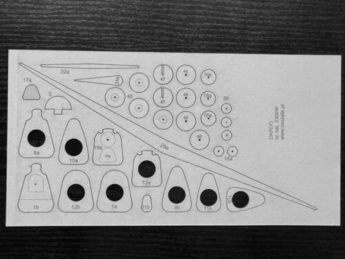 Modelik _AKC_2306W SAI-403 'Dardo' - Laser