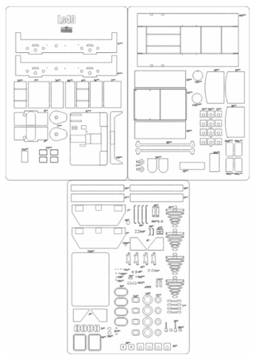 Answer ANG-226-SZK01 Ls40 - Laser Cut Frames, Details