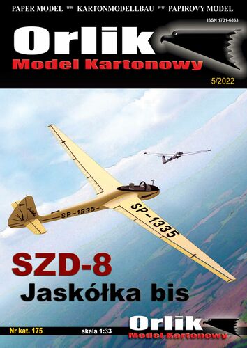 Orlik 175 SZD-8 Jaskółka bis