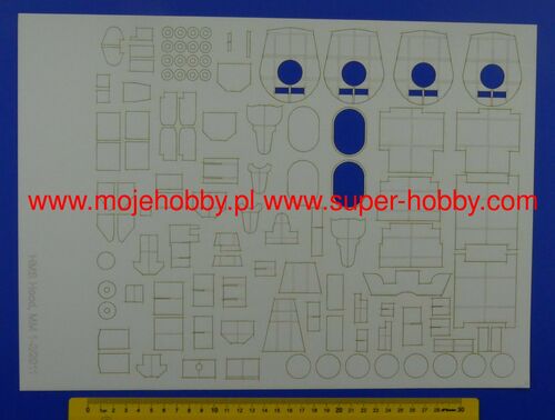 Haliński MM-1-2-2011-ac HMS Hood - English Cruiser Line (Laser Cut Frames)