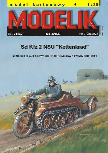 Modelik 04_04 Sd Kfz 2 NSU Kettenkrad