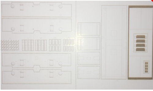 WAK LAS1701 Zestaw elementów wyciętych laserowo Siemens Halske Bo