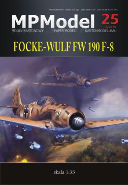MPM Model 02-2015 Focke-Wulf FW 190 F-8