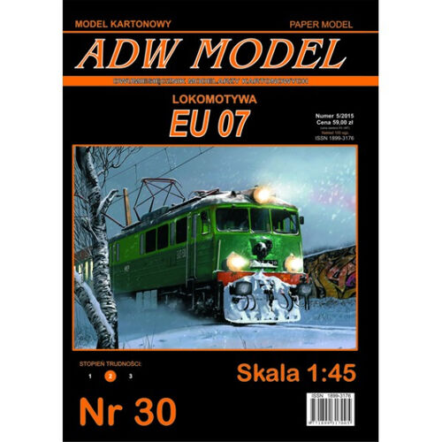 ADW Model 05-2015 EU 07 - Locomotive