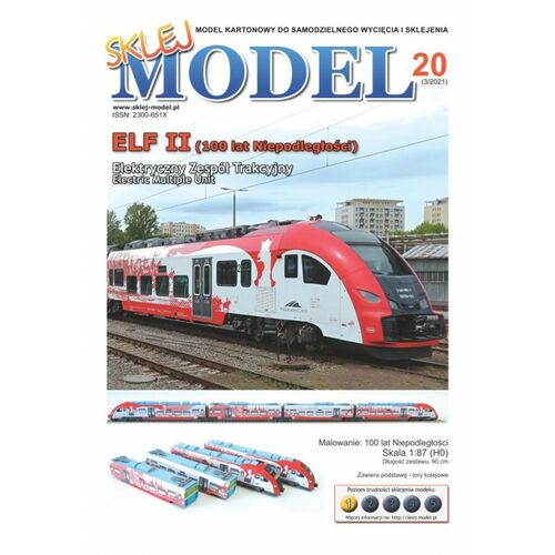 Sklej Model 20 Elf II (100 Lat Niepodległości)