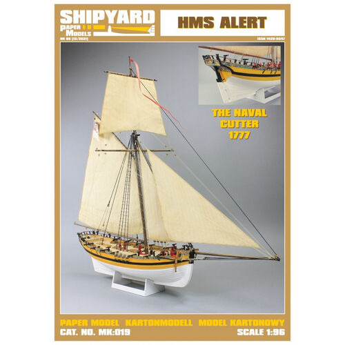 ShipYard MK019 HMS Alert - The Naval Cutter 1777