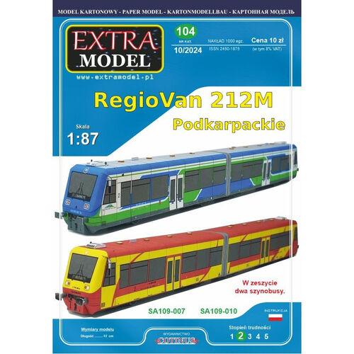 Extra Model 104 RegioVan 212M Podkarpackie