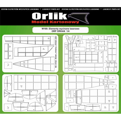 Orlik 169w MOR pr. 660 Typ Orkan - Laser Cutting Frames