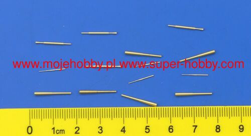 Haliński KA-Barrels-04 ORP Krakowiak - Metal Barrels 102mm (6pcs), 40mm (4pcs), 20mm (4pcs)