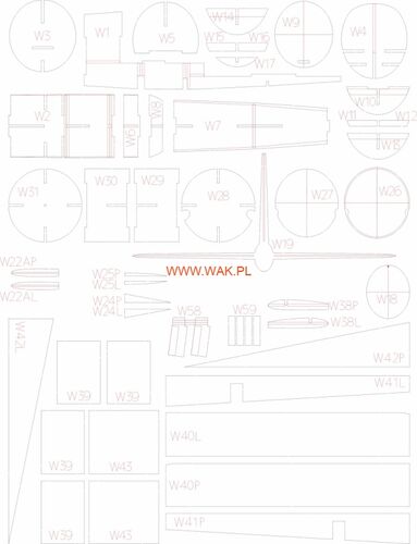 WAK LAS2204 Wręgi Mitsubishi Ki-51 Sonia