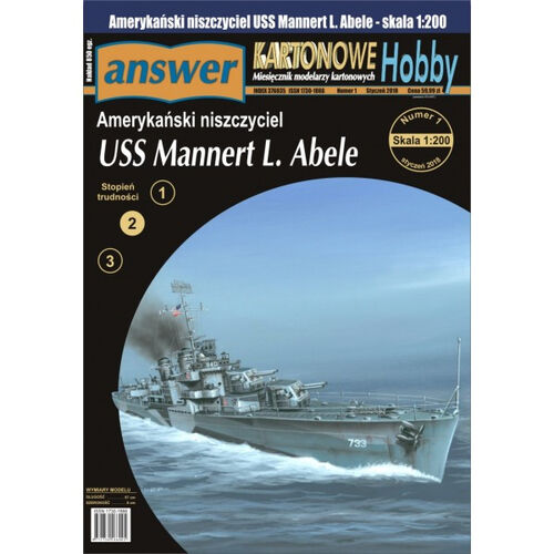 Answer KH-01-2018 USS Mannert L. Abele - American Destroyer