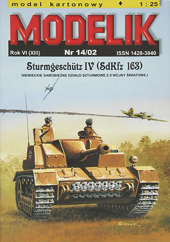 Modelik 14_02 Sturmgeschutz IV (Sdkfz 163)
