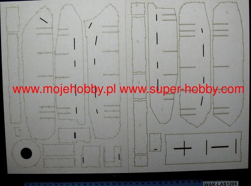 WAK LAS1205 Wręgi Char B1 BIS