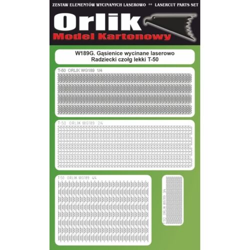 Orlik 189g Soviet T-50 Light Tank - Tracks