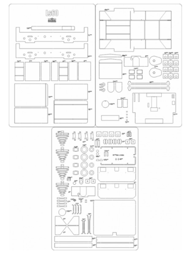 Answer ANG-227-SZK01 Ls60 - Laser Cut Frames, Details