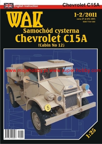 WAK 01-02-2011 Samochód Cysterna Chevrolet C15A (Cab.12)