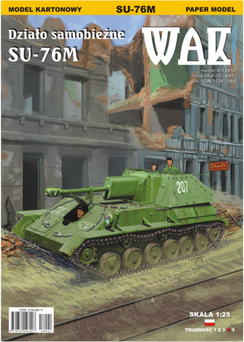 WAK 04-05-2018 Działo Samobieżne SU-76M
