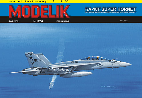 Modelik 03_06 F/A-18F SUPER HORNET