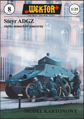 Wektor 8 Ciężki samochód pancerny Steyr ADGZ