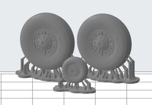 Answer MSM-038-KOL Reggiane Re.2000/2002 (J-20) - Wheels