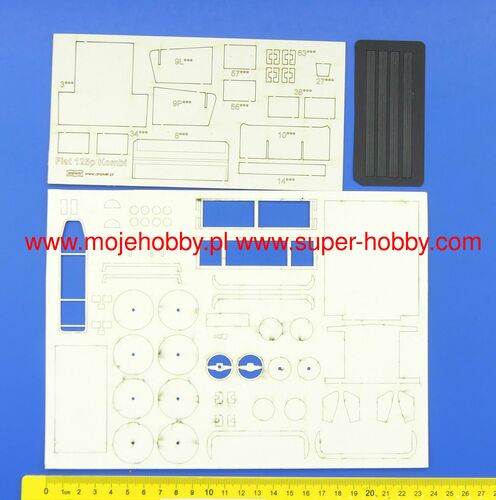 Answer ET-01-2010-SZK Fiat 125p Kombi - Laser Cut Frames, Details