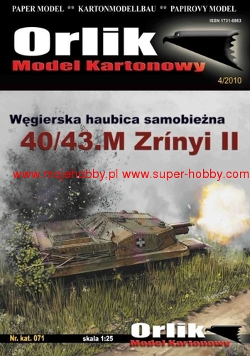 Orlik 071 Węgierska haubica samobieżna 40/43.M Zrinyi II