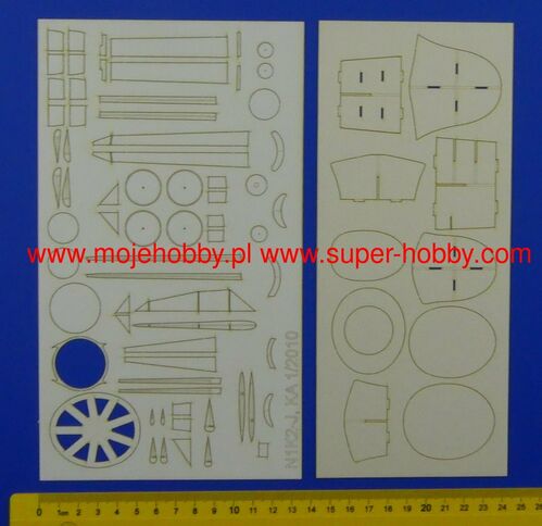 Haliński KA-1-2010-ac N1K2-J Shiden-Kai - Japanese Fighter (Laser Cut Frames)