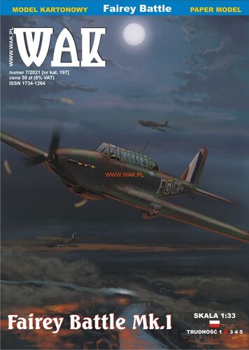 WAK 07-2021 Fairey Battle Mk.I