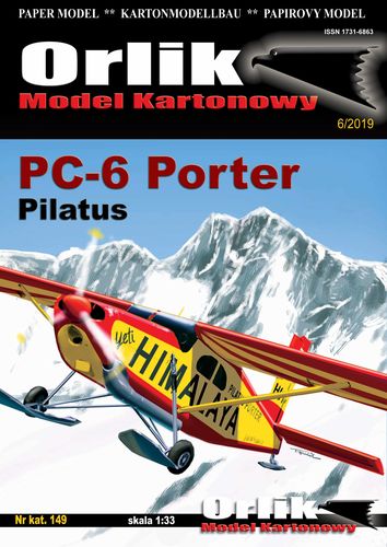 Orlik 149 Pilatus Pc-6 Porter