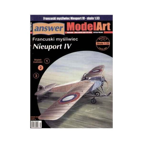 Answer MA-03-2006-06 Nieuport IV - French Fighter