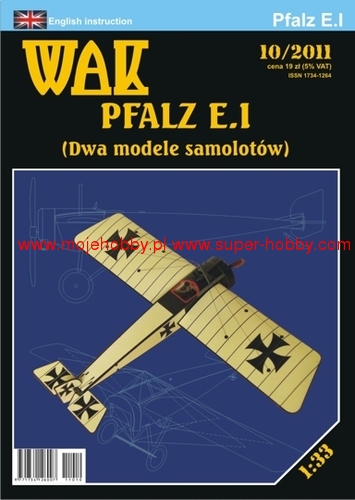 WAK 10-2011 Pfalz E.I (Dwa modele)