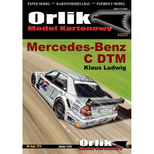 Orlik 174 Mercedes-Benz C DTM - Klaus Ludwig