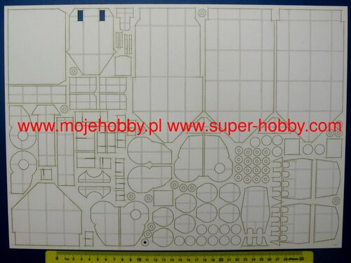 Haliński MM-1-2-2005-ac King George V - British Battleship (Laser Cut Frames)