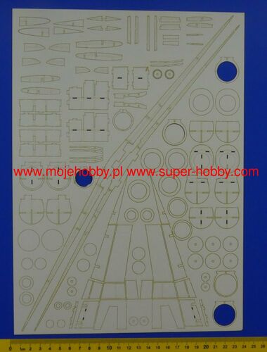 Haliński KA-1-2-2014-ac Messerschmitt Me 262A-1 - German Fighter (Laser Cut Frames)