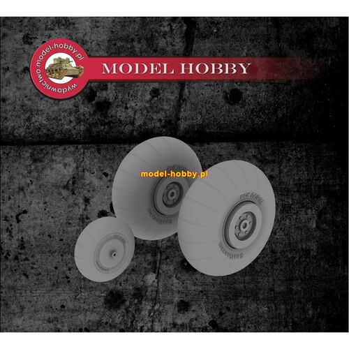 Model Hobby 0047-KOL2 Dornier Do-17 - Resin Wheels