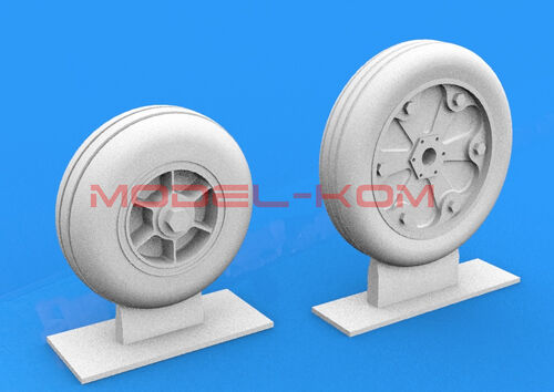 Model-Kom 4-2024-AKC01 X-15 - Resin Wheels