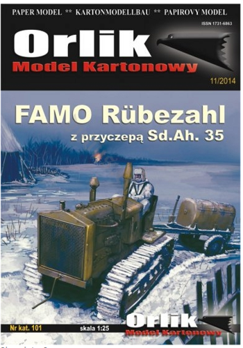 Orlik 101 FAMO Ruubezahl z przyczepą Sd.Ah.35